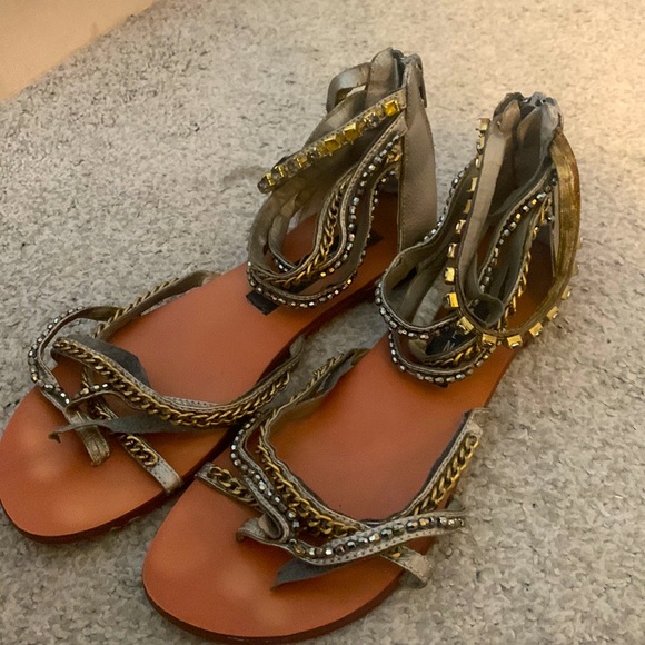 Steven By Steve Madden | Shoes | Steven By Steve Madden Leather Sandals ...
